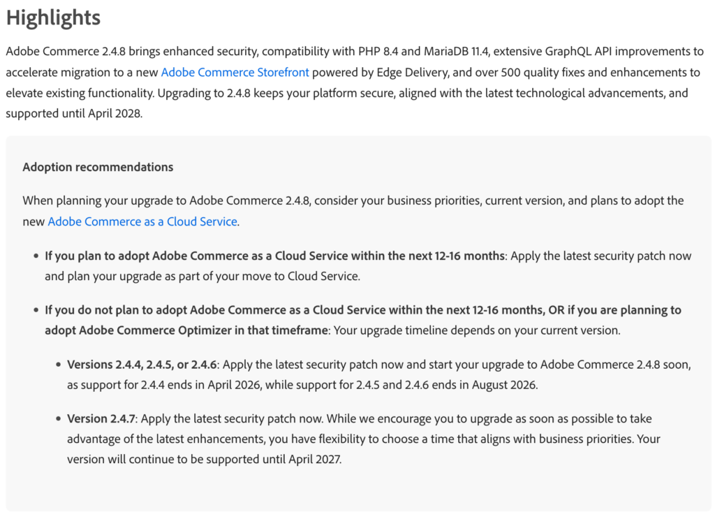 Adobe Commerce 2.4.8 and Cloud Service Adoption: What CTOs Need to Know | Rafael Corrêa Gomes